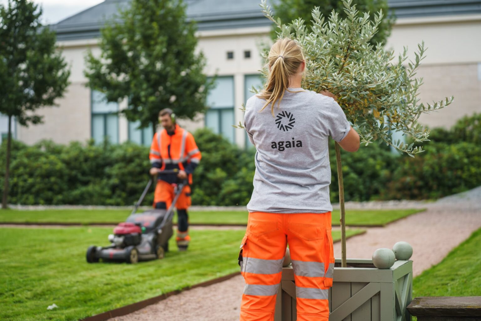 Agaia – skaper vakre, varige og levende uterom - Park og anleggsmessen